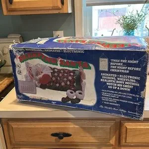 Telco | Holiday | Telco Vintage 99s Sleeping Snoring Santa | Poshmark